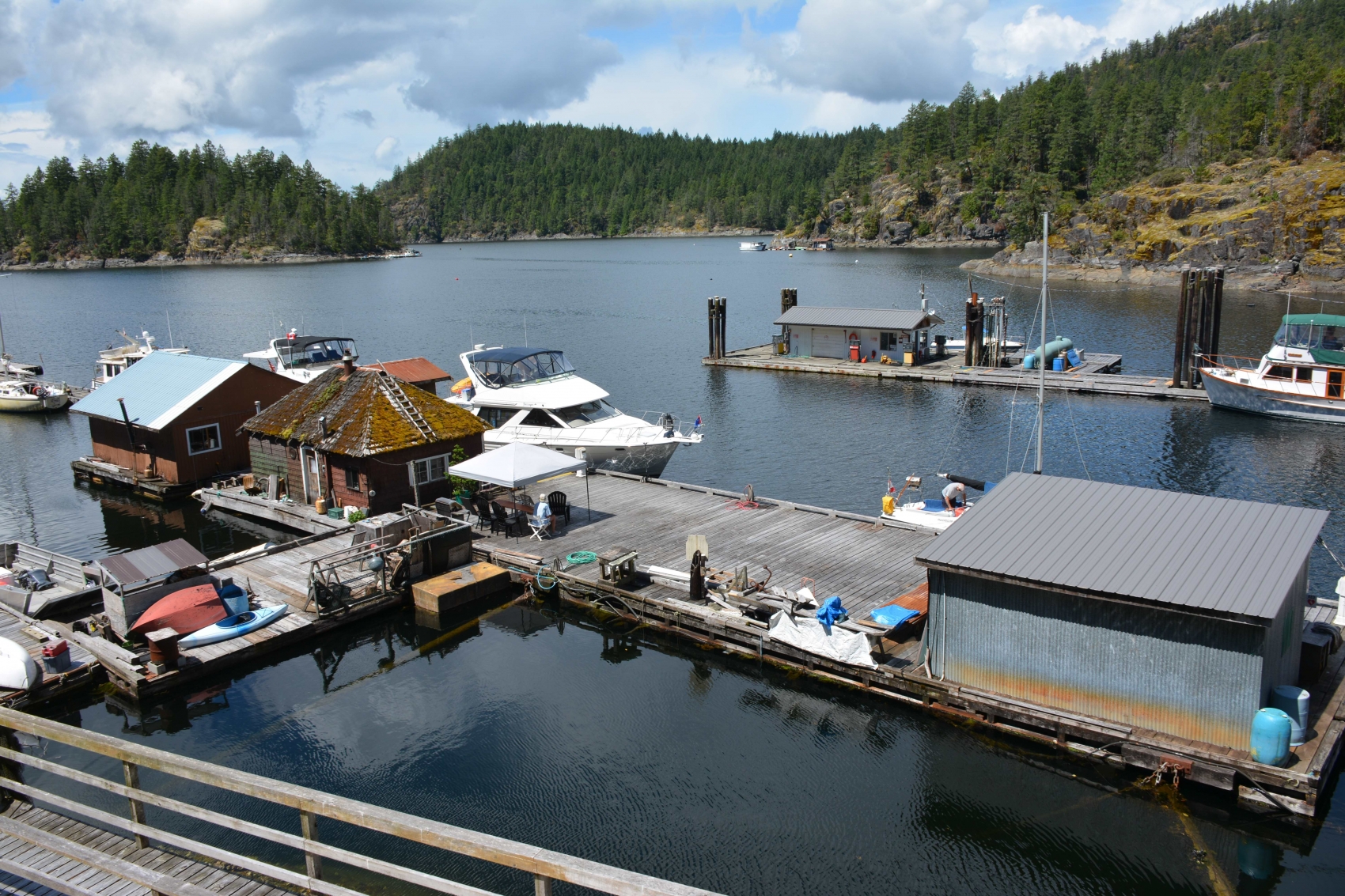 Refuge Cove, West Redonda Island - Refuel, Replenish and Refresh ...